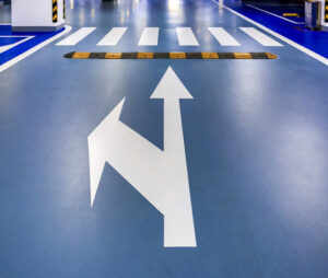 Markering & belijning parkings, parkeervakken & parkeergarages